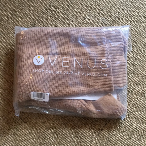 VENUS | Sweaters | Venus Ladder Shoulder Tan Sweater New In Package ...